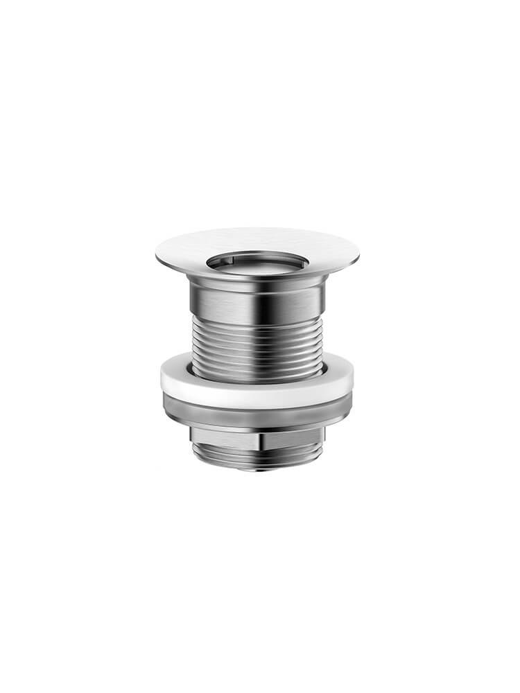 Flat Inox Waste with lock nut